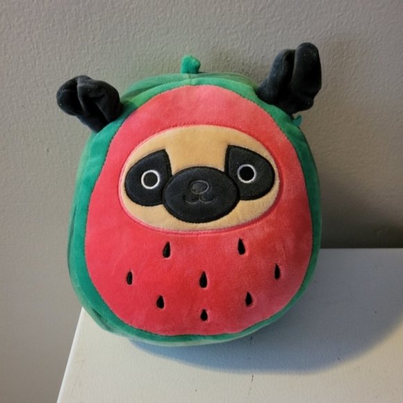 Squishmallows | Toys | Squishmallow 8 Pug In Watermelon Costume Plush ...